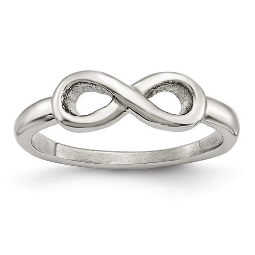 Stainless Steel Infinity Symbol Ring